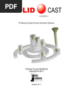 Solidcast Manual | PDF | Casting (Metalworking) | Heat Transfer
