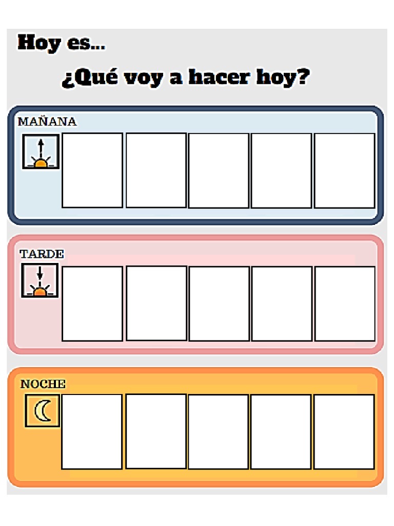 Rutina y Ropa TEA | PDF