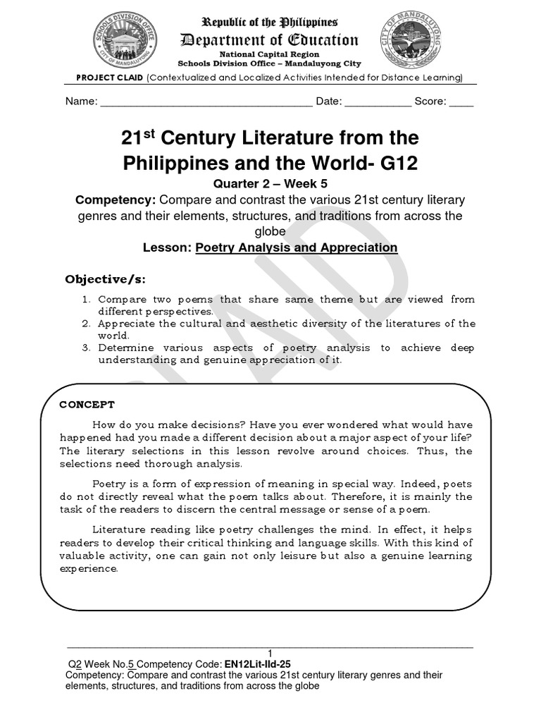 M5 Q2 21stCENTURY | PDF