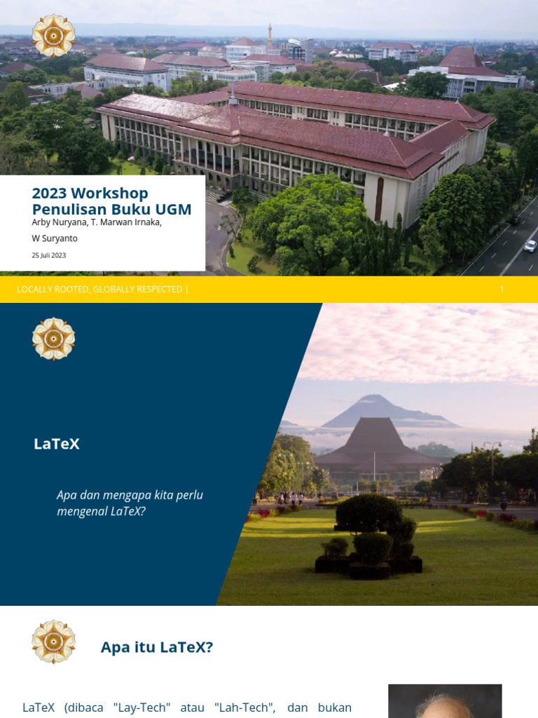 2023 Workshop Penulisan Buku UGM-2 | PDF