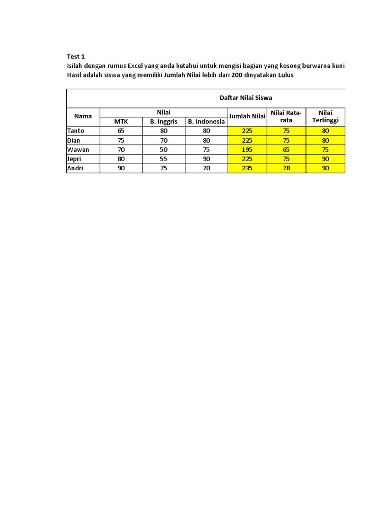 G01 Trial Excel | PDF