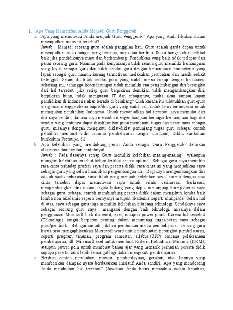 Soal Dan Jawaban Penting | PDF