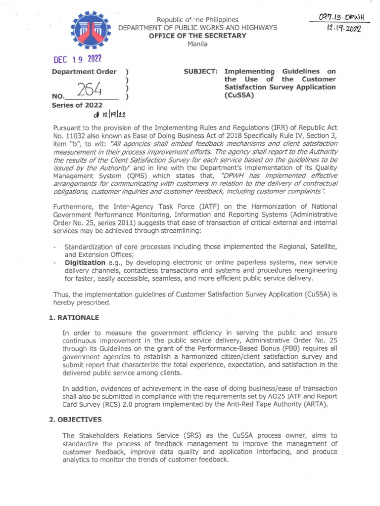 DO - 264 - s2022 CUSSA | PDF