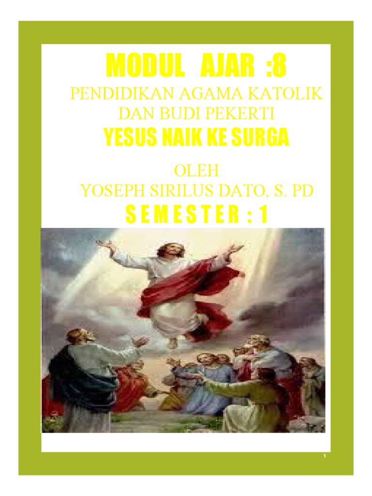 Makna Kenaikan Yesus ke Surga | PDF