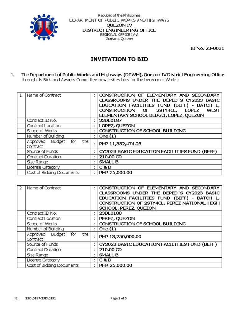 Ib 23DL0187 0191 | PDF