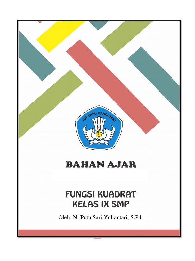Bahan Ajar Fungsi Kuadrat (Sari Yuliantari) | PDF