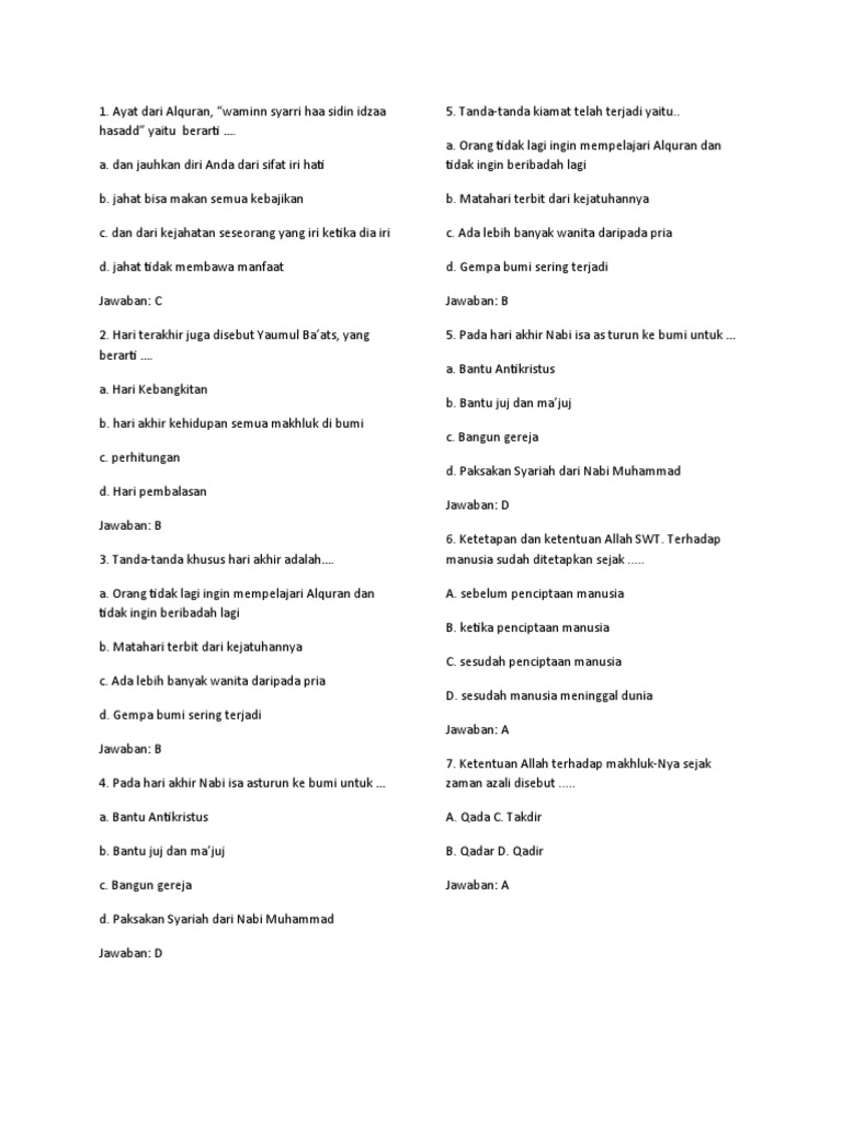 Soal - Mapsi P | PDF