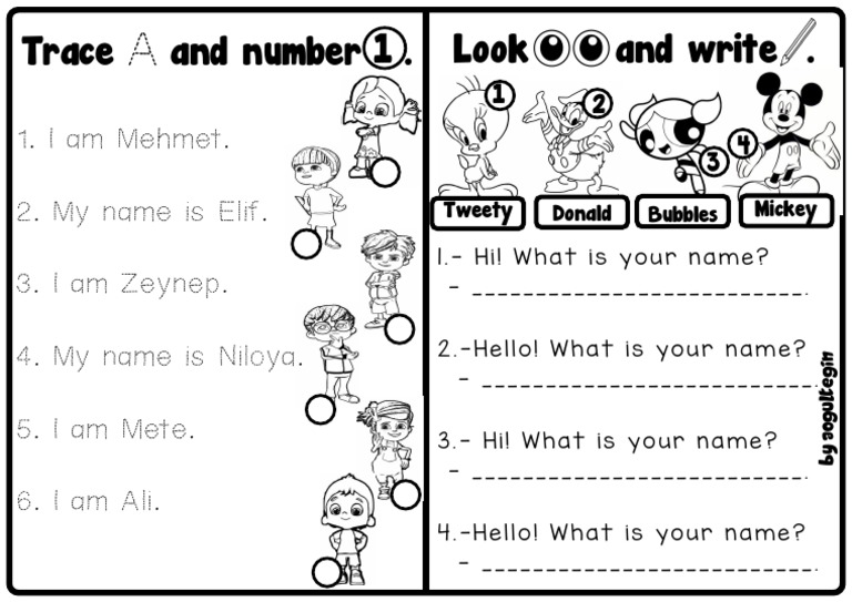 2.2. Friends - Trace and Number | PDF