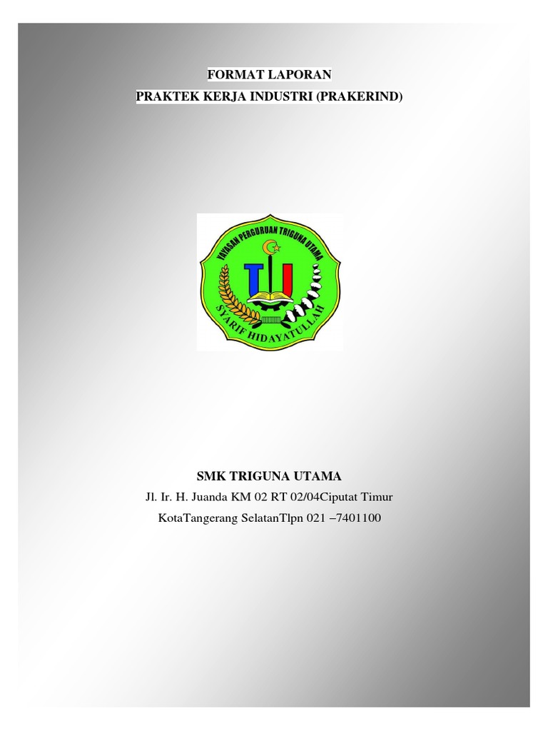 Format Laporan PKL | PDF