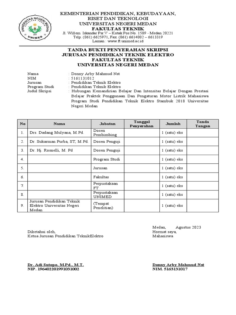 Contoh Penulisan Yang Benar | PDF