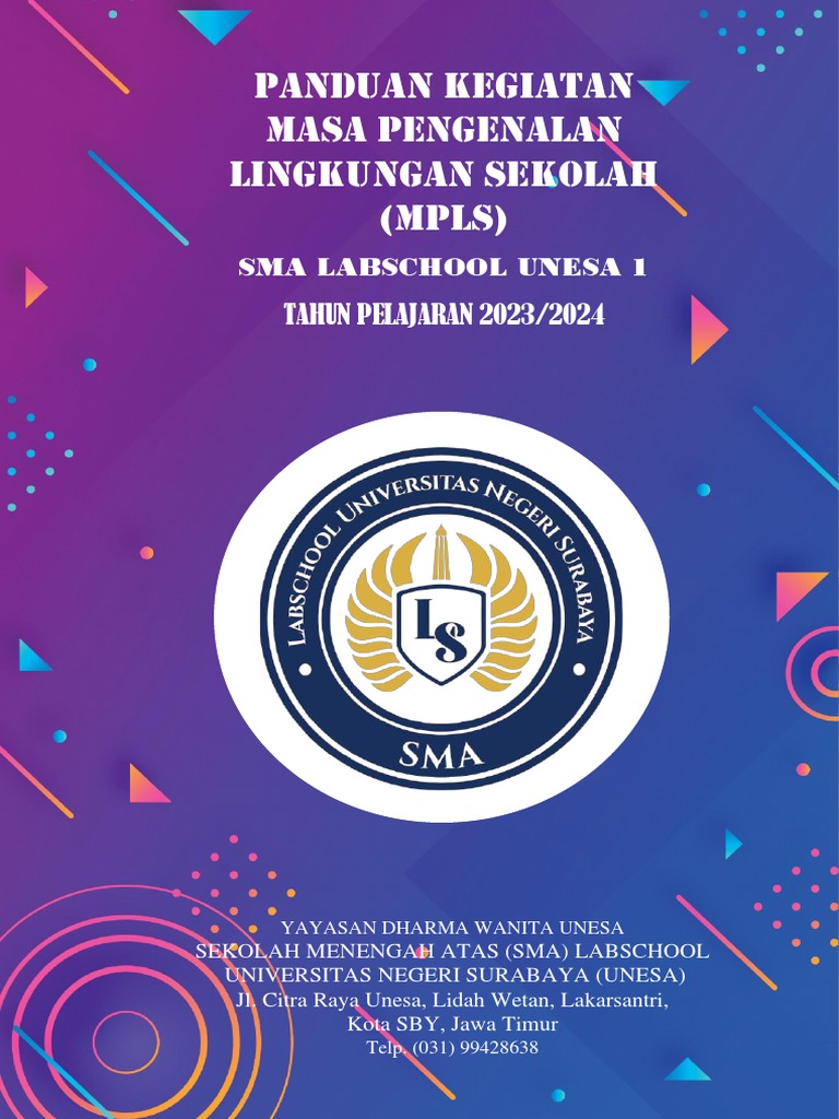 Buku Panduan Mpls 2023 Sma Labschool Unesa 1 | PDF