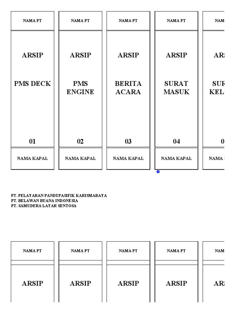 Label Folder (ISO Standard) Rev 1 | PDF