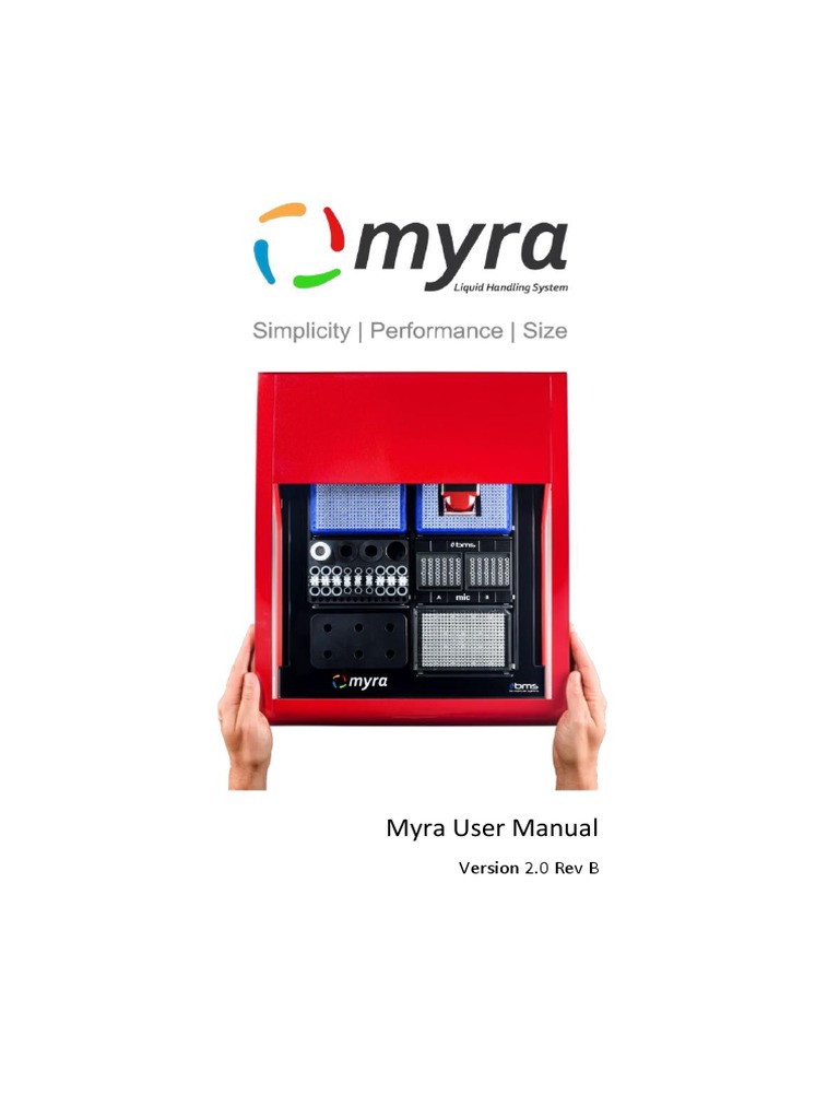 Myra User Manual v2.0 | PDF
