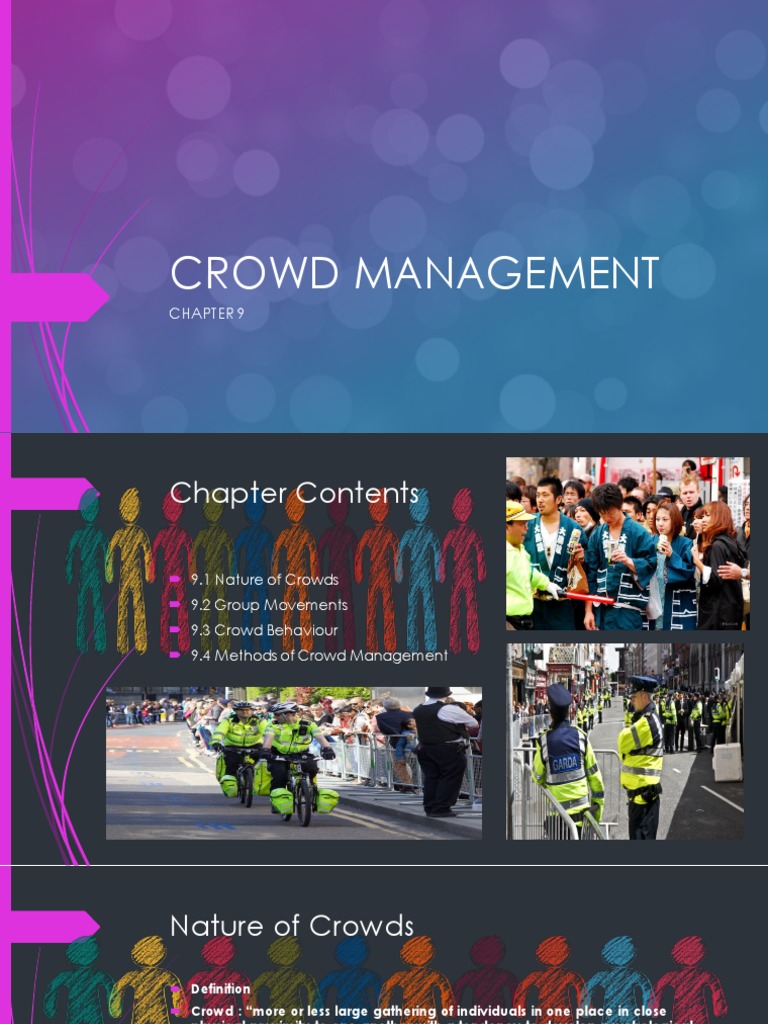 CHAPTER 9 - Crowd Management | PDF | Psychology