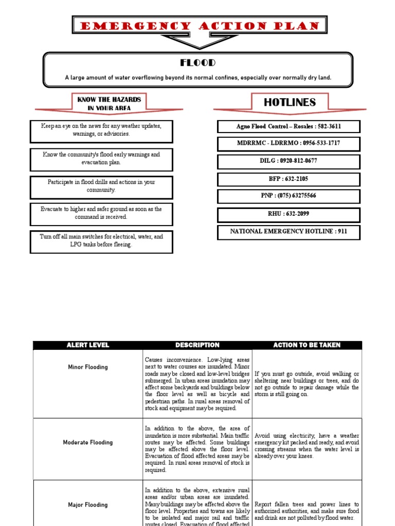 Emergency Action Plan | PDF