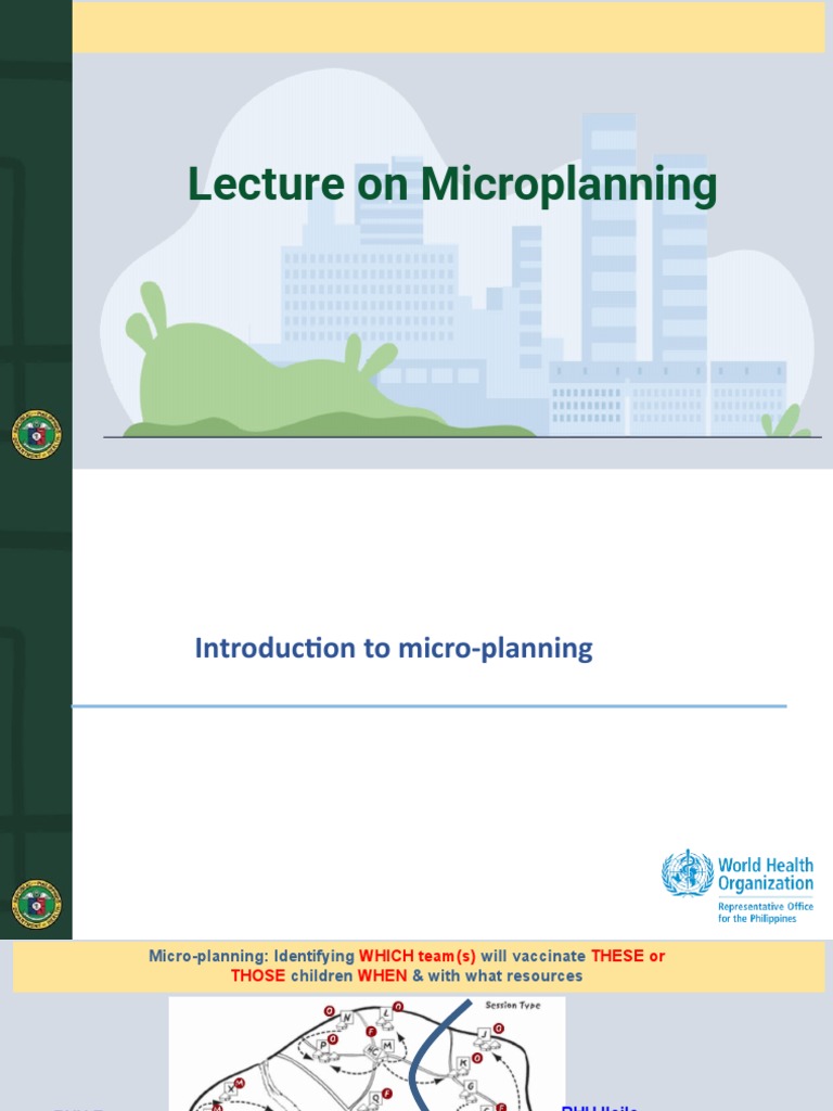 Micro Planning | PDF