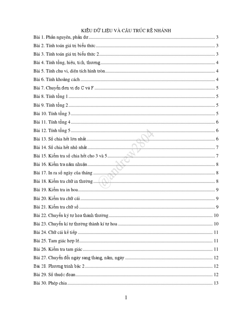 Kieu Du Lieu Va Cau Truc Re Nhanh | PDF