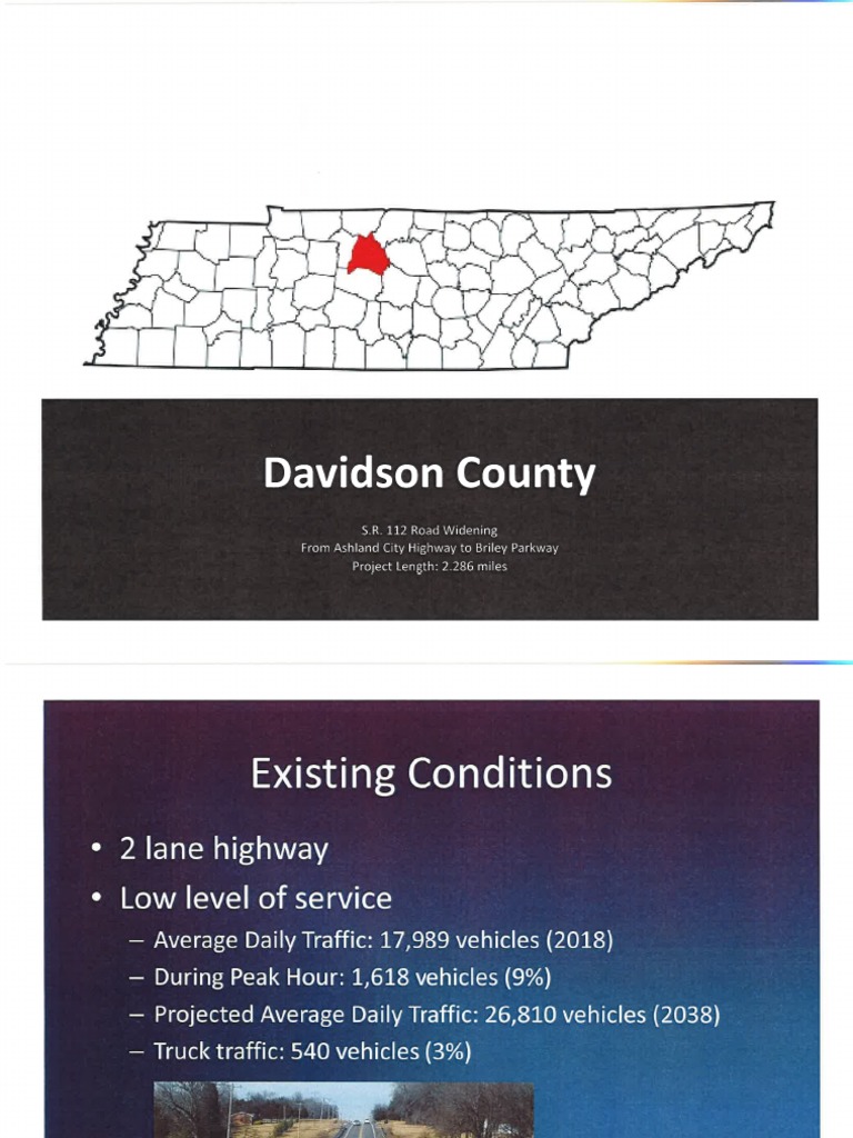 Original Road Widening Plan | PDF