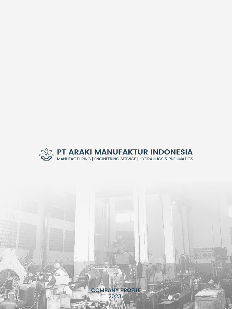 Compro PT Araki Manufaktur Indonesia | PDF | Business | Computers