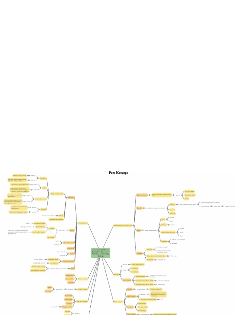 Peta Konsep (Mind Map) | PDF