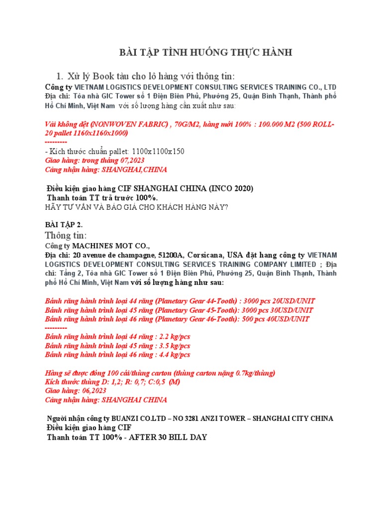 1.bai Tap Thuc Hanh | PDF