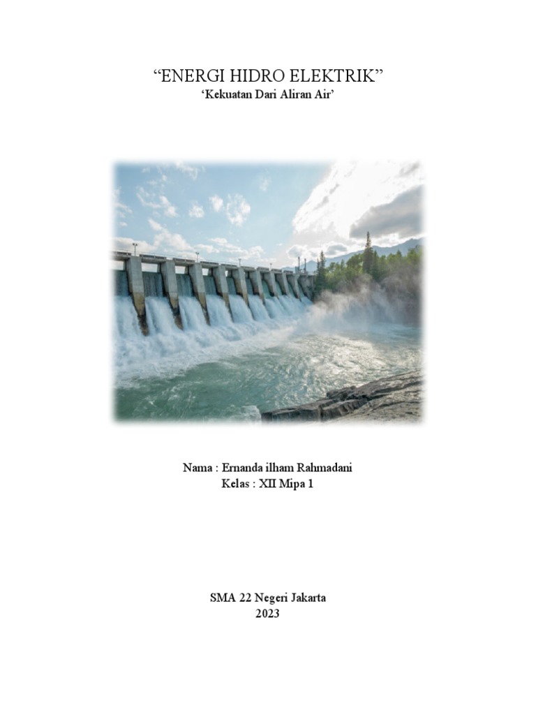 Energi Hidroelektrik: Definisi dan Manfaat | PDF | Teknologi & Rekayasa