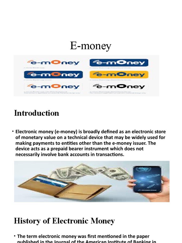Electronic Money | PDF | Computers