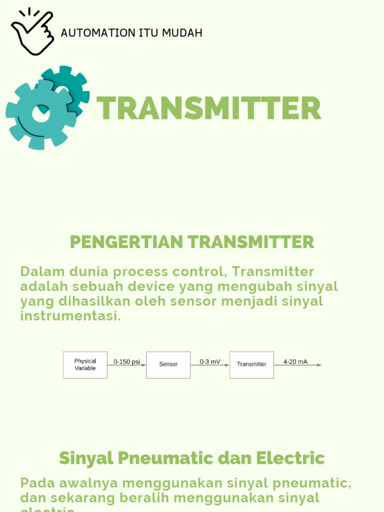 Pengertian dan Jenis Transmitter | PDF