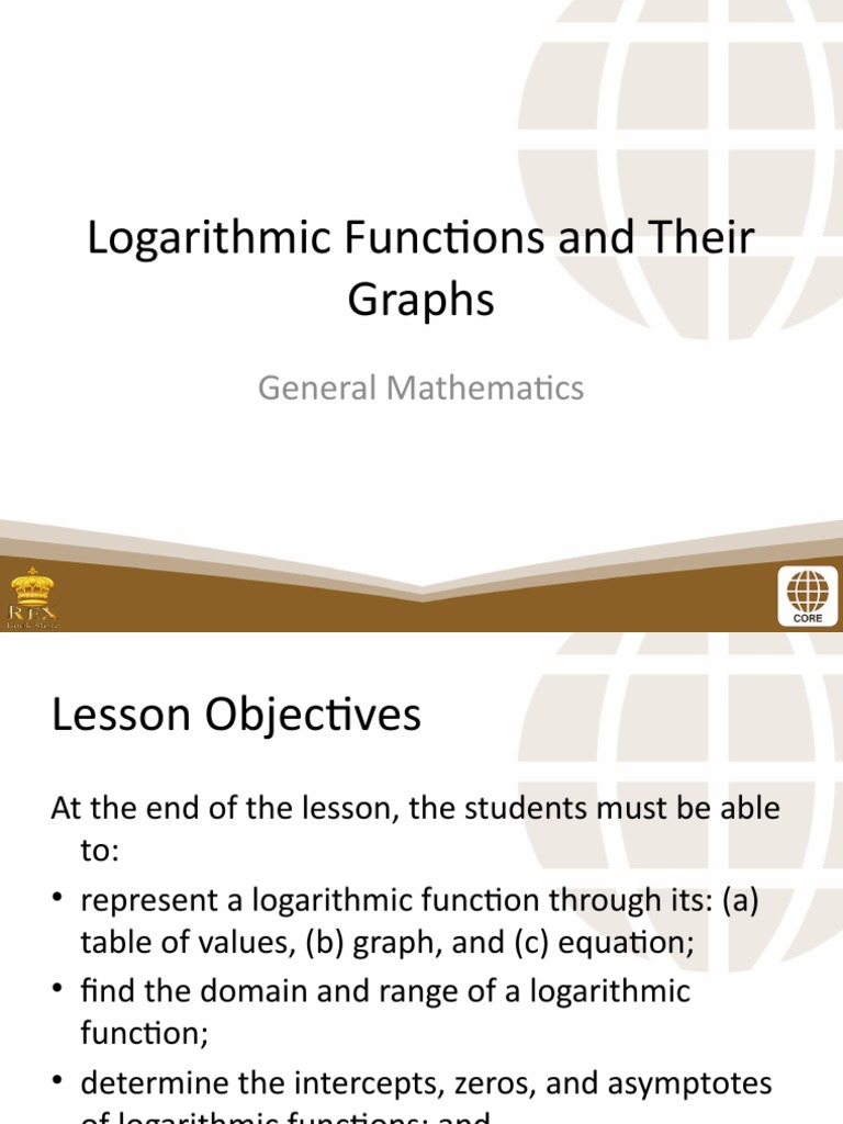 7_Logarithmic_Functions_and_Their_Graphs | PDF