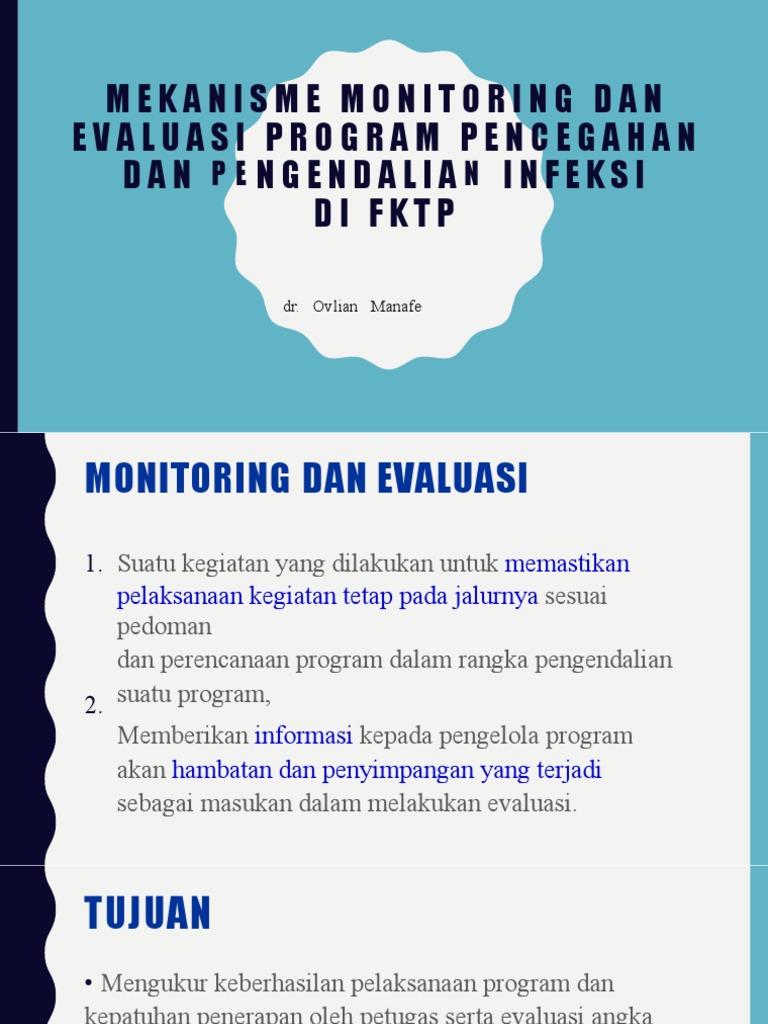 Mekanisme Monitoring Dan Evaluasi | PDF