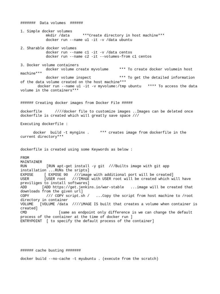 Docker Practice Pdf