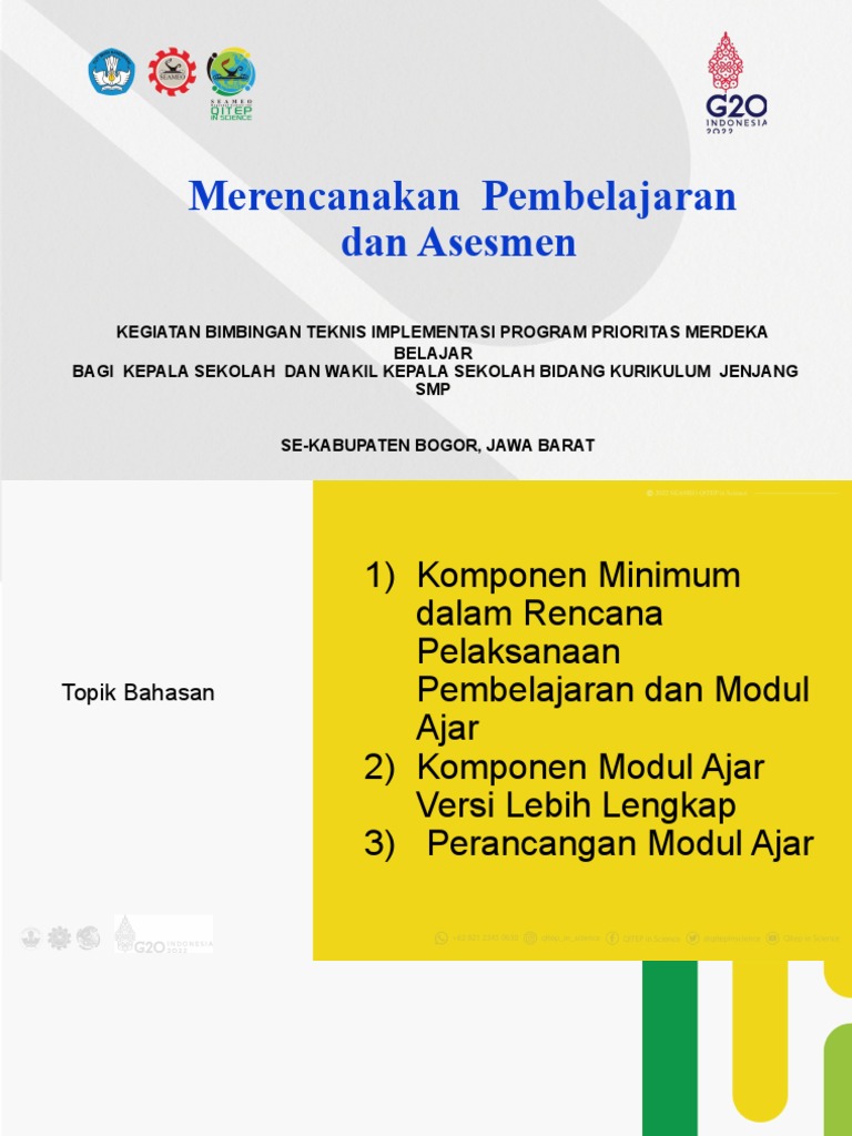 RPP Dan Modul Ajar | PDF