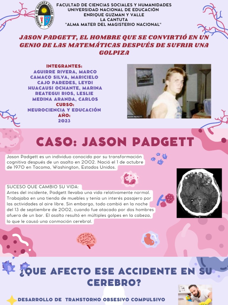 Jason Padget, el hombre que se convirtio en un genio | PDF