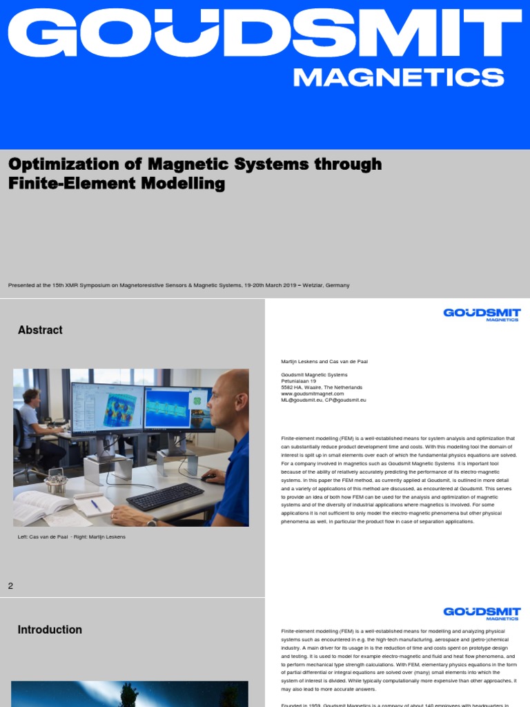 FEM Modelling Whitepaper | PDF