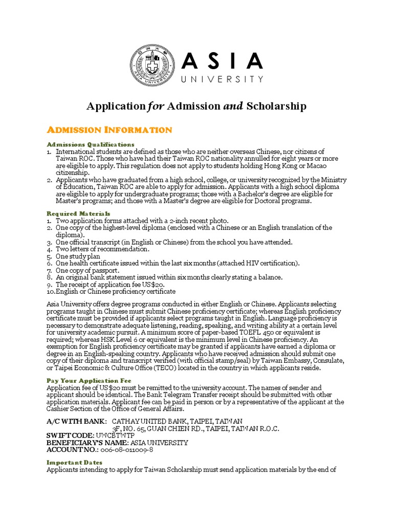 Application Brochure | PDF