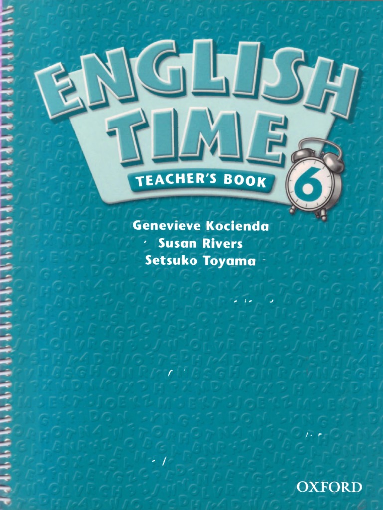 English Time 6 Teachers Book | PDF