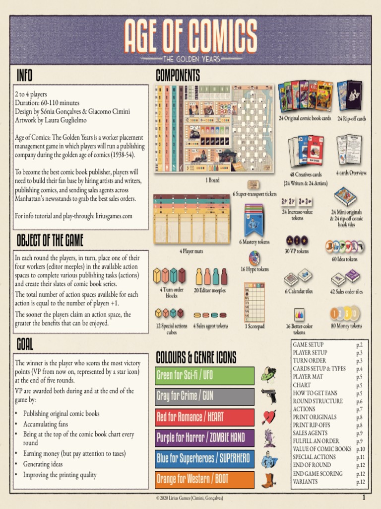 Age_of_Comics.Rules.en | PDF