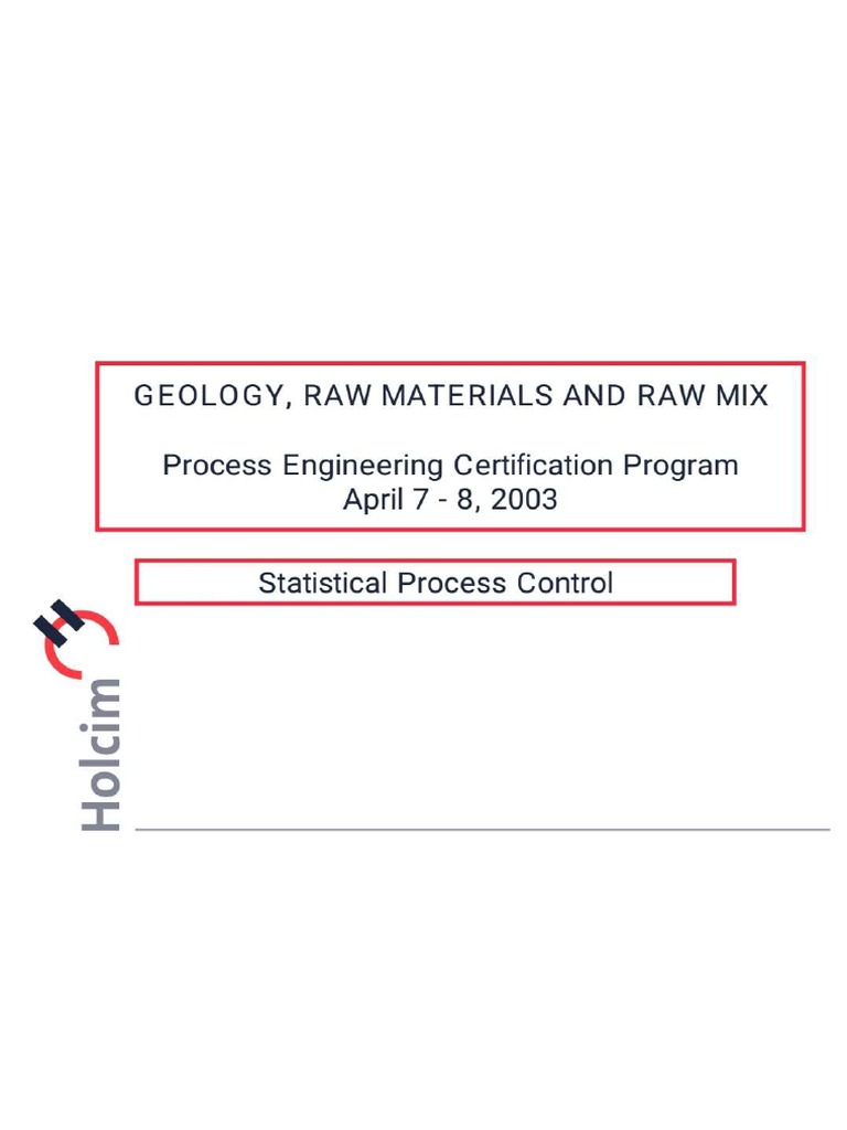 Statistical Process Control | PDF Statistical Process Control | PDF