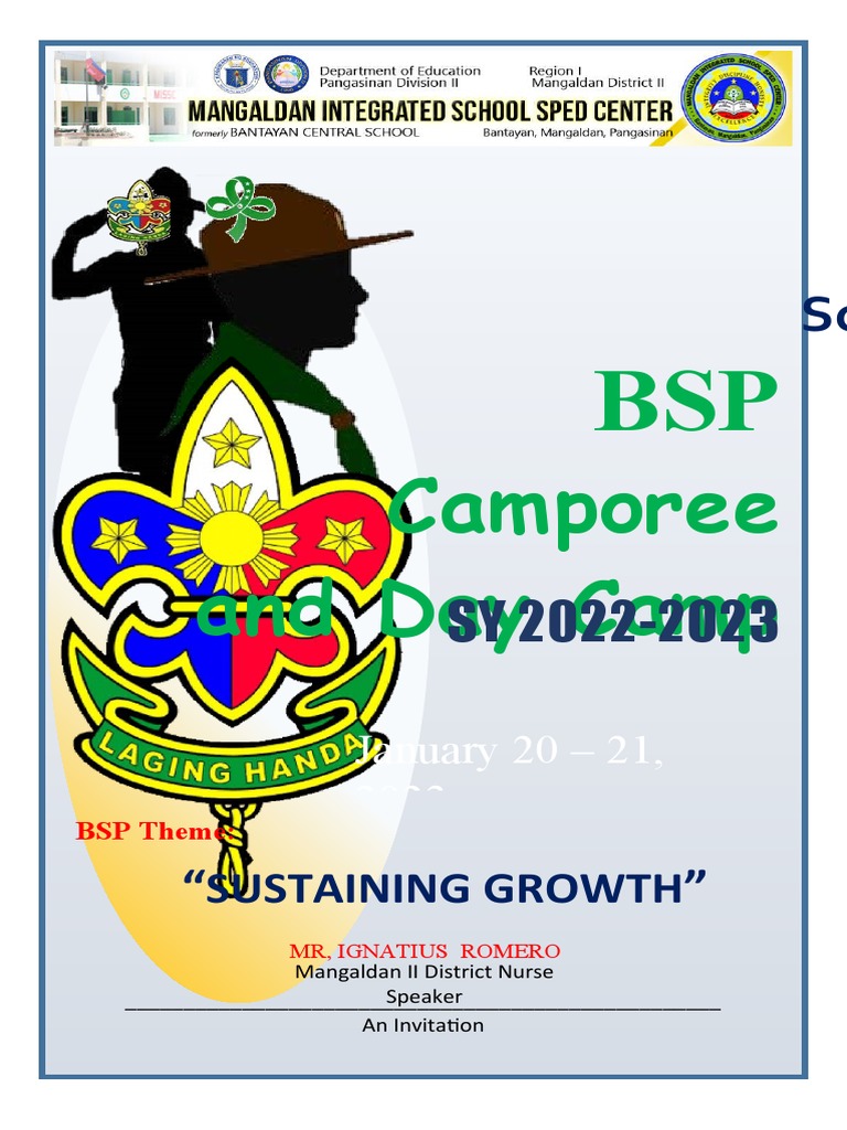 BSP Camporee 2023 Program Overview | PDF