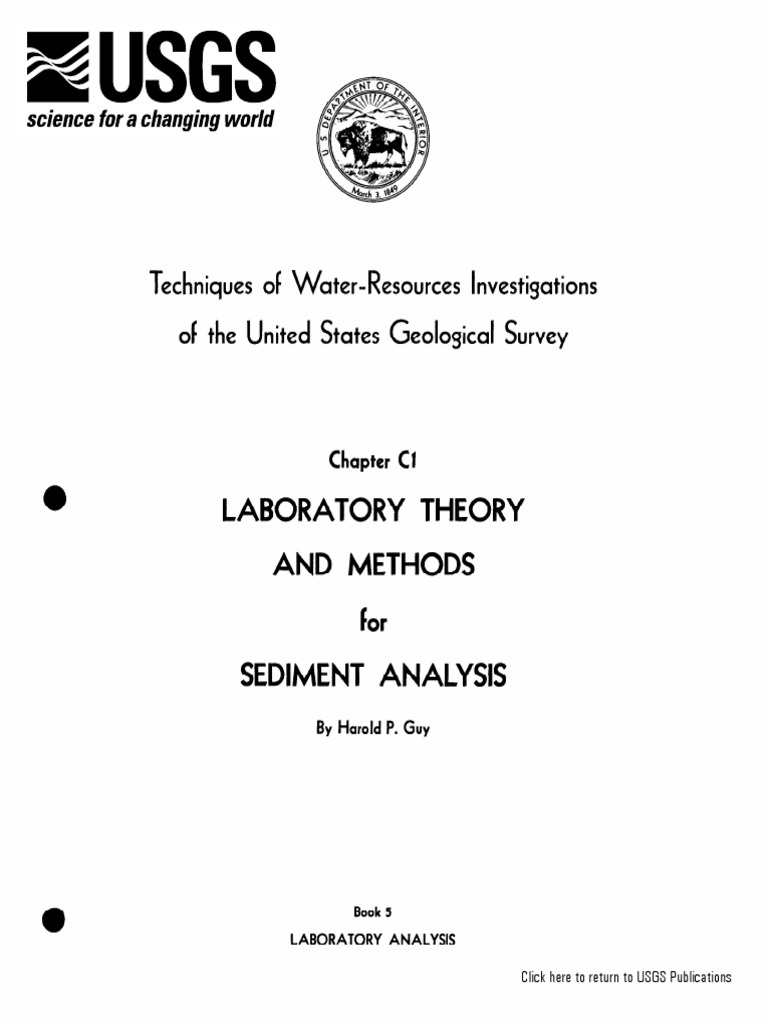 Sediment Analysis Techniques | PDF | Particle Size Distribution | Sediment