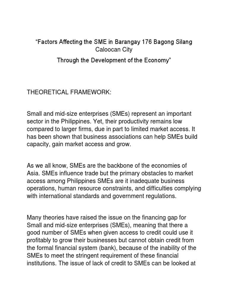 Theoretical Framework | PDF