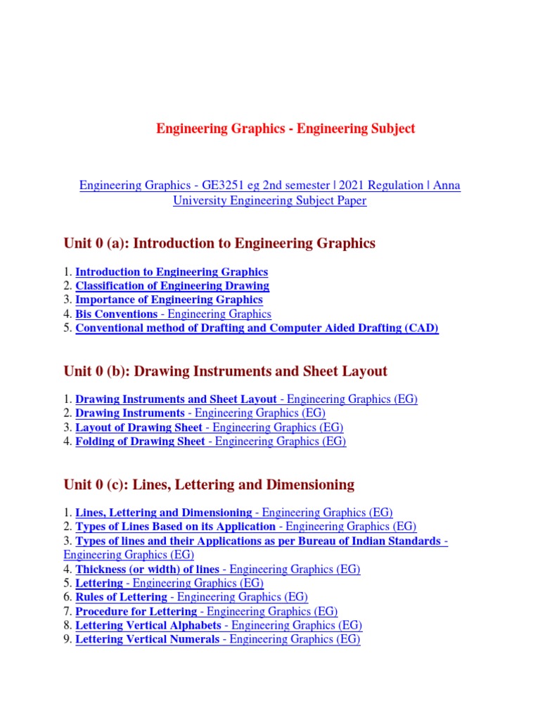 Engineering Graphics (EG) | PDF | Ellipse | Geometric Shapes