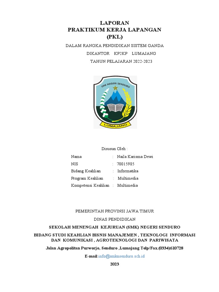 Laporan Dalam Rangka Pendidikan Sistem Ganda | PDF