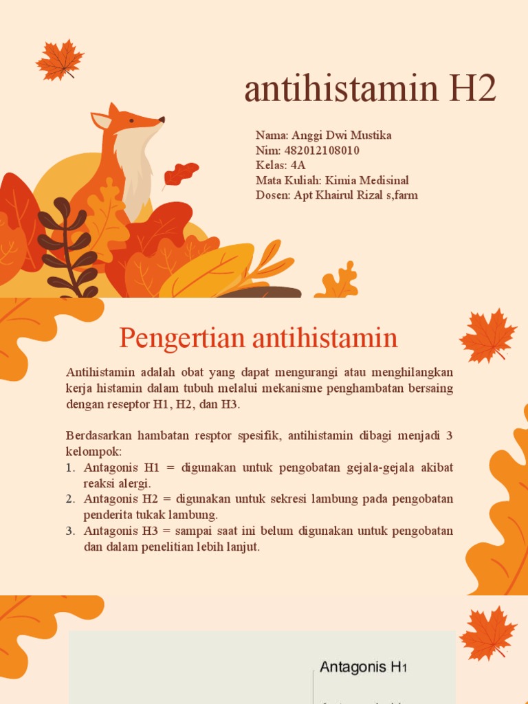 PPPT Antihistamin H2 | PDF