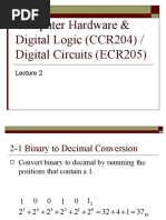 Logic Circuit and Switching Theory - 1 Introduction To Logic Circuits PDF | PDF | Binary Coded ...