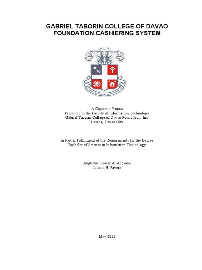 GTCD Cashiering System | PDF