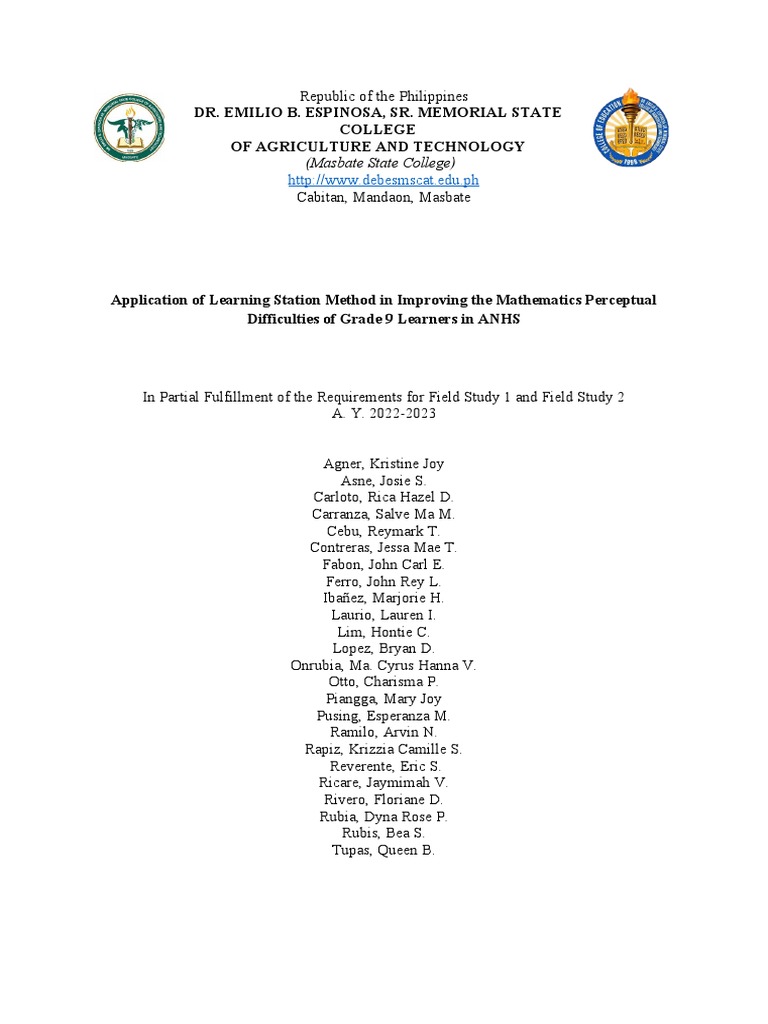 Action Research Final 1 | PDF