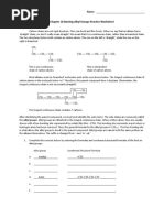 Iupac Naming Practice Worksheets With Answers | PDF | Alkane | Methyl Group