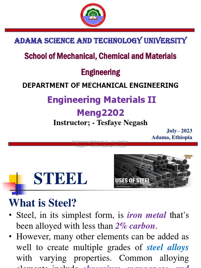 Engineering Materials Two Chapter Two | PDF