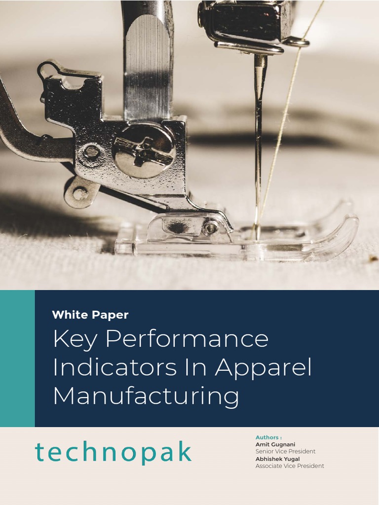 KPIs in Apparel Manufacturing | PDF | Performance Indicator | Cost